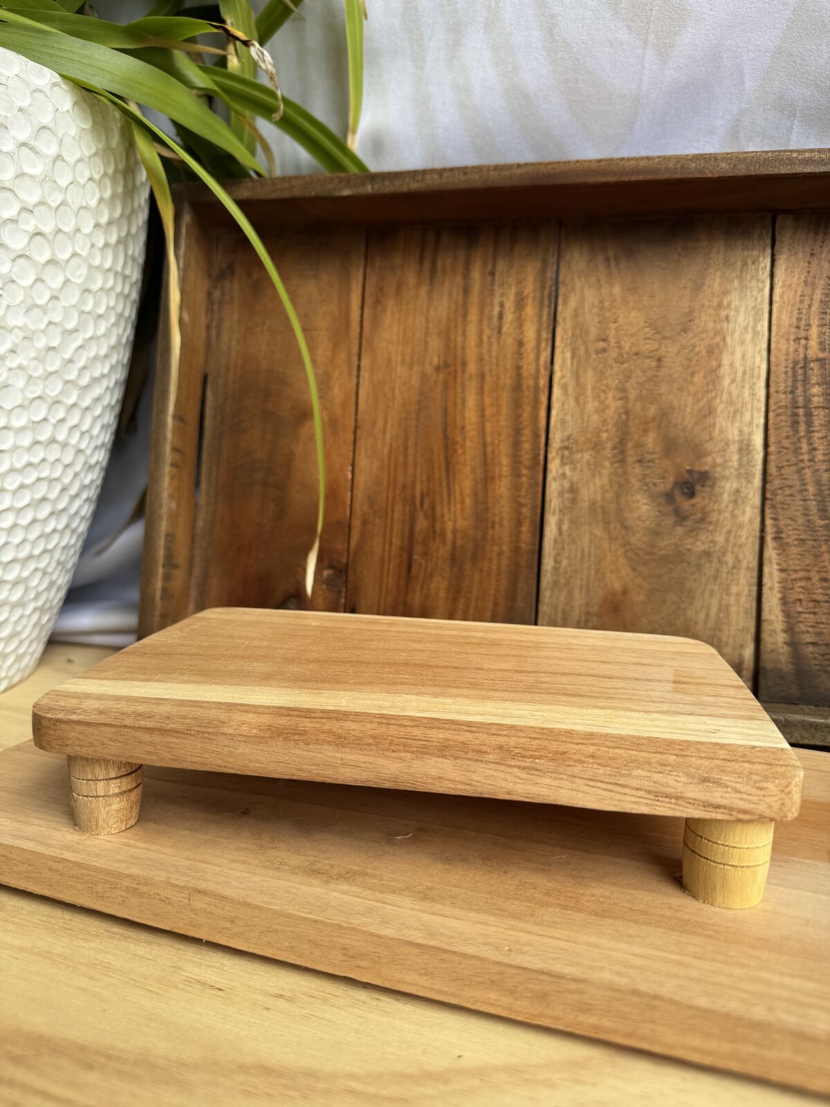 Wooden Board With Legs Small